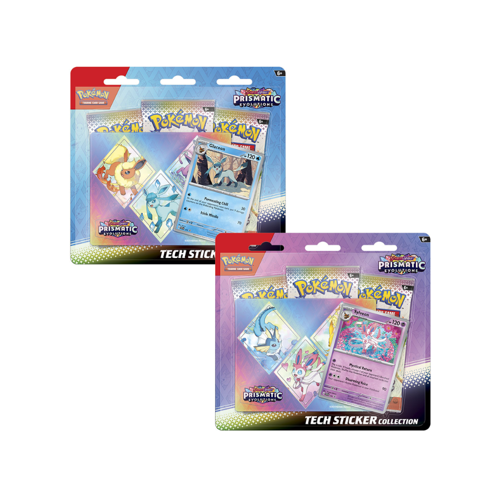TCG Pokémon - Prismatic Evolution - Tech Sticker - English – Gamer 4 Ever