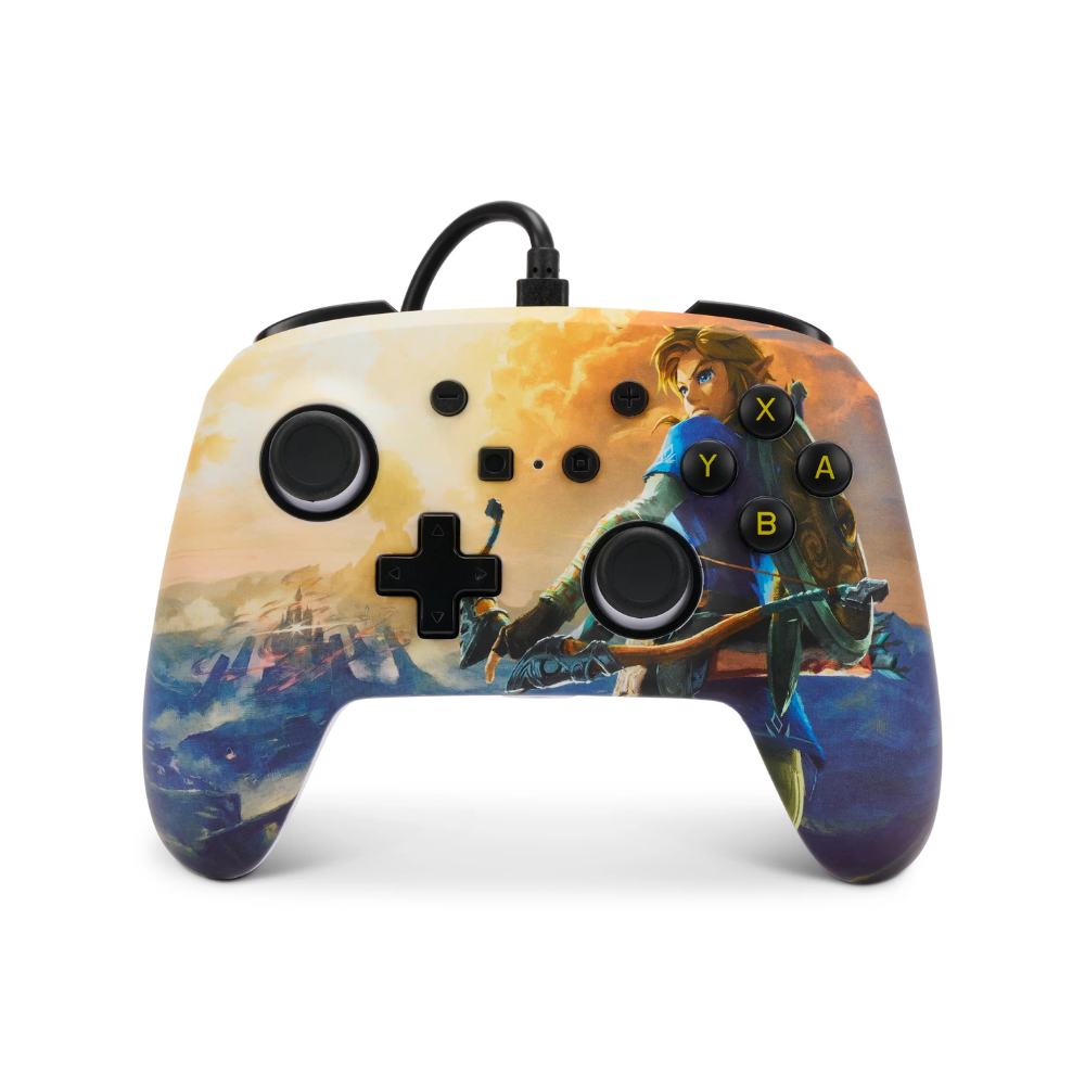 Accesorio - Switch - Control Alambrico The Legend of Zelda Link Blanco ...