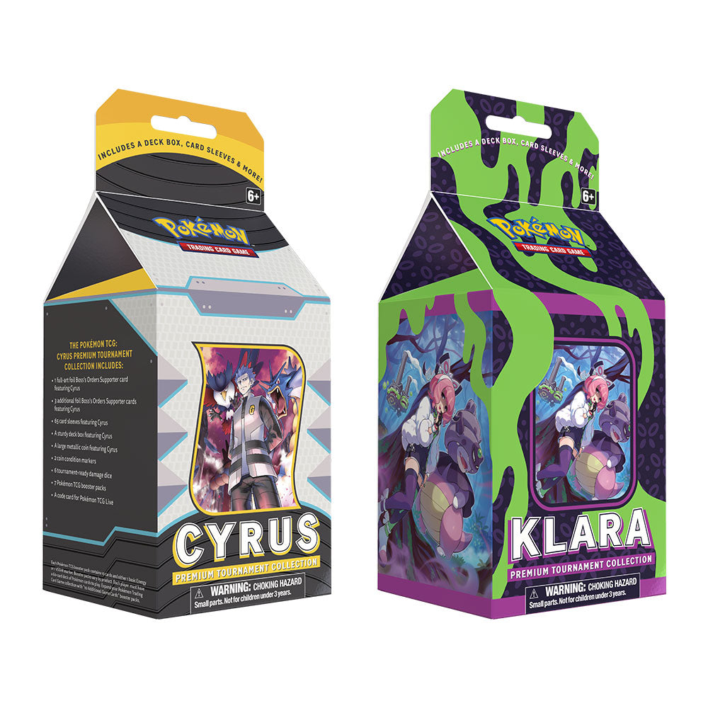 TCG Pokémon - Cyrus or Klara - Premium Tournament Collection (English ...