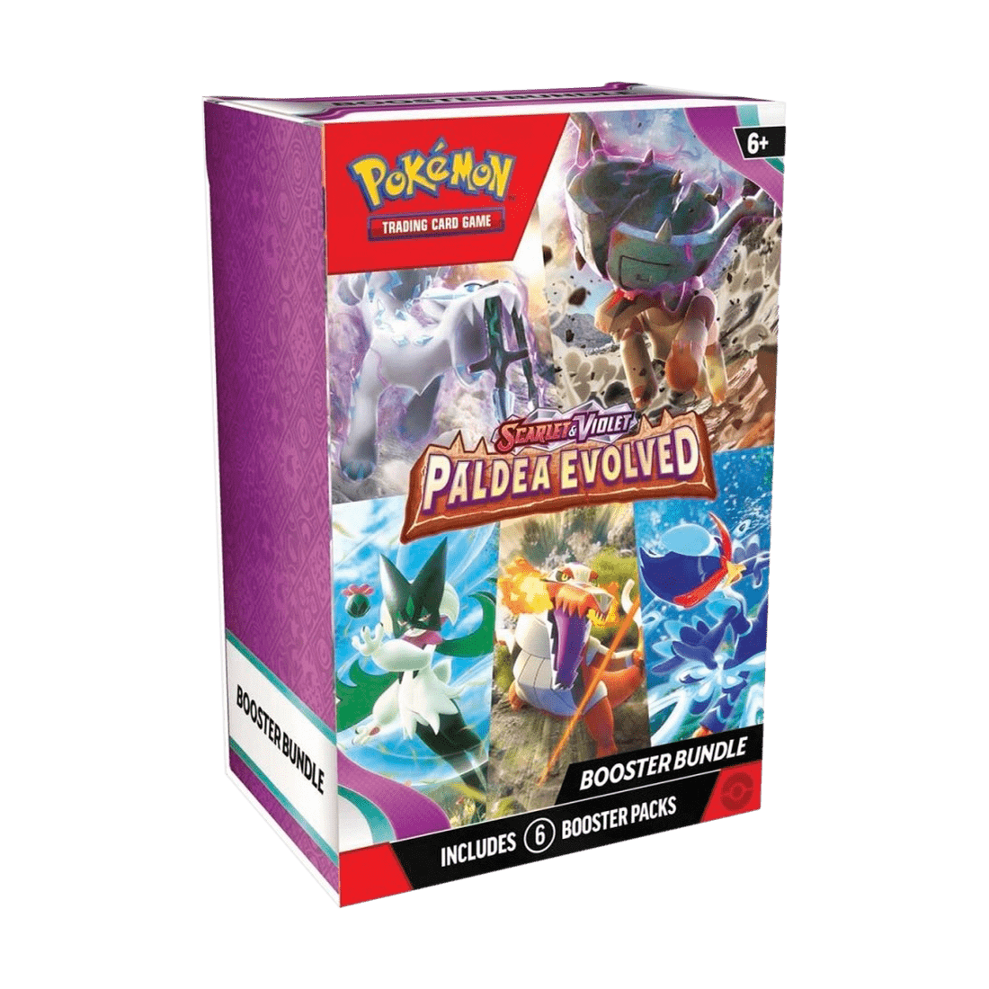 TCG Pokémon - Paldea Evolved Booster Pack x 6 - (English) – Gamer 4 Ever