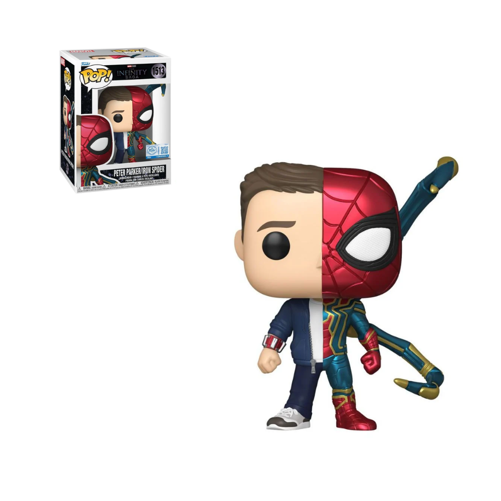 Funko Pop - Spider-Man - Split Suit Peter Parker/Spider-Man - Special ...