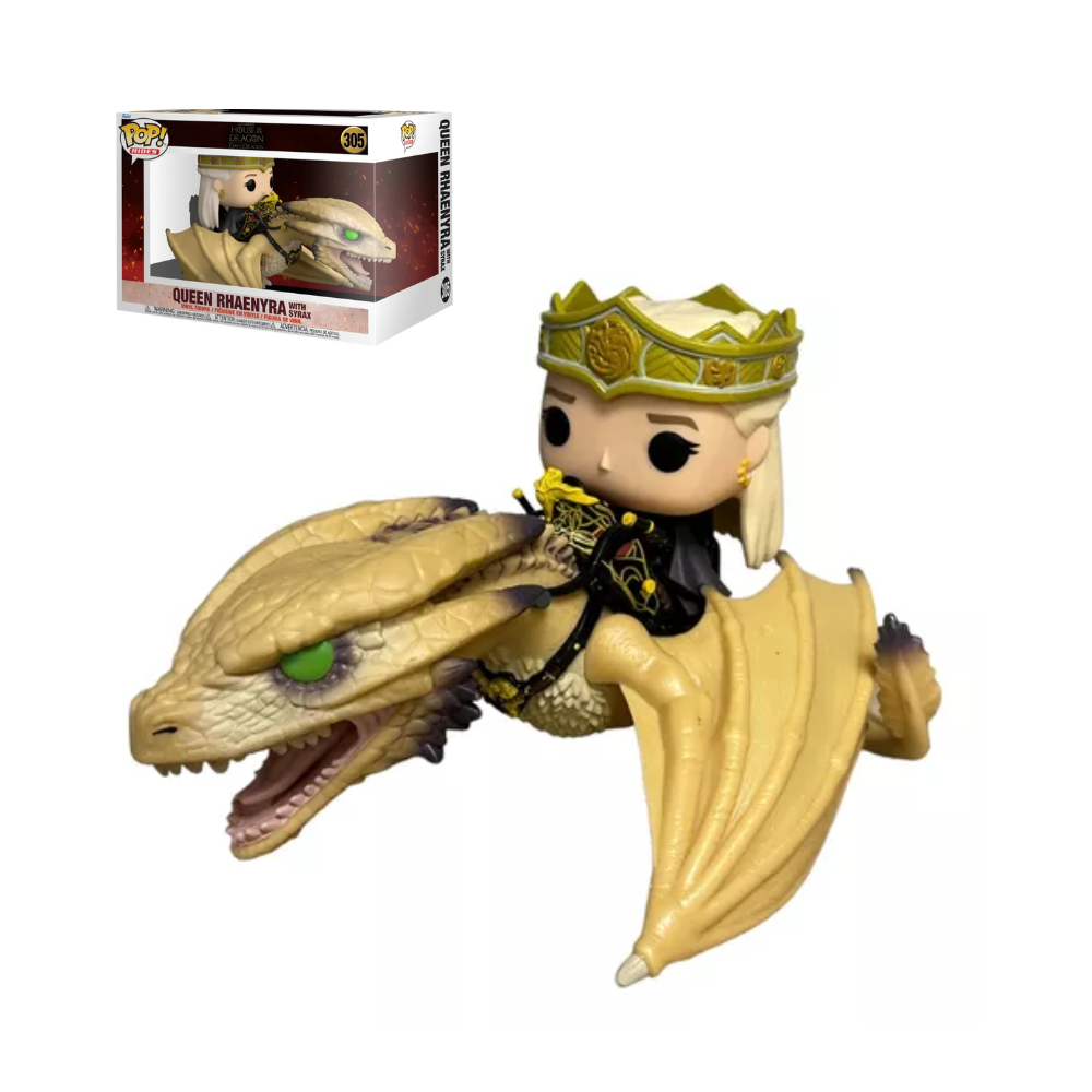 Funko Pop - House Of The Dragons - Rhaenyra Con Syrax – Gamer 4 Ever