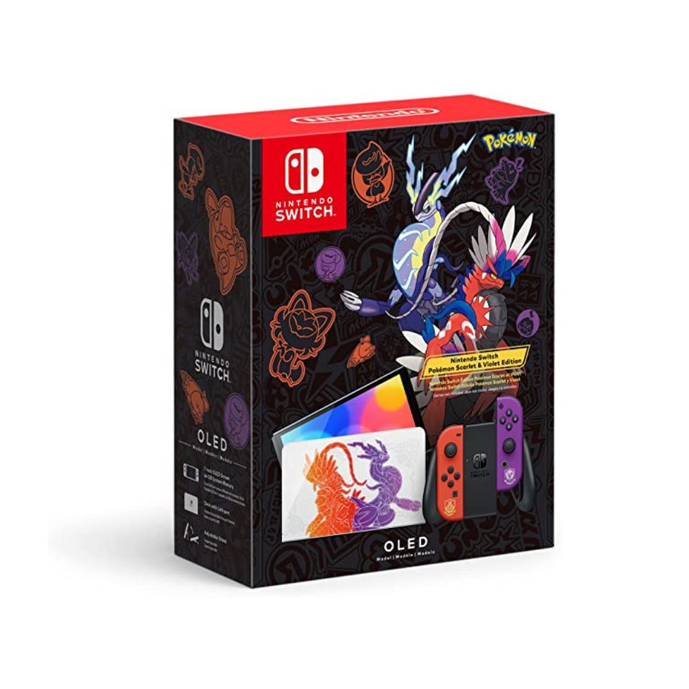 Consola Nintendo Switch OLED Pokemon Scarlet & Violet – Gamer 4 Ever