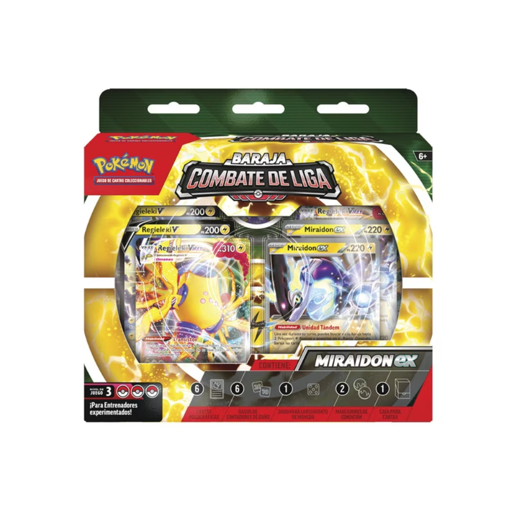 TCG Pokémon - Miraidon Ex / Regieleki Ex League Battle Deck - English ...